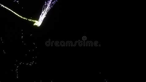 4k Green Purple Particles Explosion Motion Background Purple Glitter Particle Stock Footage