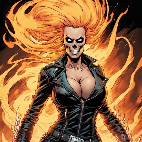 Female Ghost Rider By Masterarthur80 On Deviantart