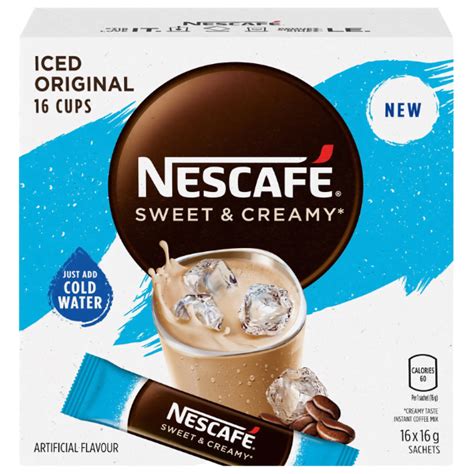 Nescafe Sweet And Creamy Iced Original Instant Coffee Mix Xclusive Brands