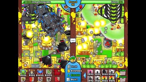 Bloons TD Battles INSANE LATE GAME ROUND 100 OVER 20K ECO YouTube