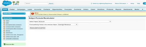 recalculating formula fields in apex mst solutions