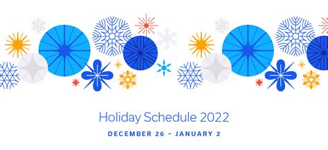 2022 Holiday Schedule Mini Circuits Blog