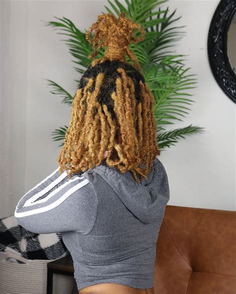 Blonde Two Strand Twist Starter Locs Follow My Loc Journey