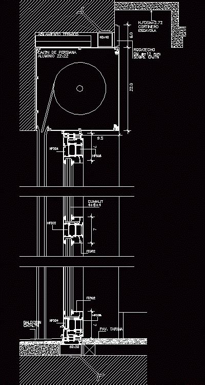 Detail Roll Door DWG Detail For AutoCAD Designs CAD