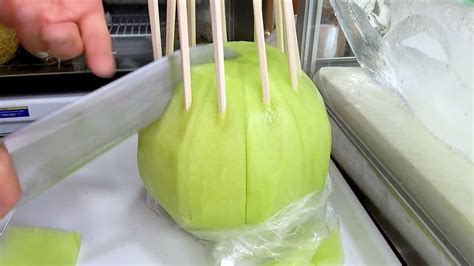 멜론🍈수박🍉파인애플🍍 과일 자르기 달인amazing Fruit Cutting Skill Melon Watermelon