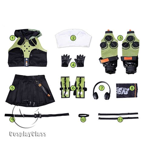 Zenless Zone Zero Anby Demara Cosplay Costume Cosplayclass