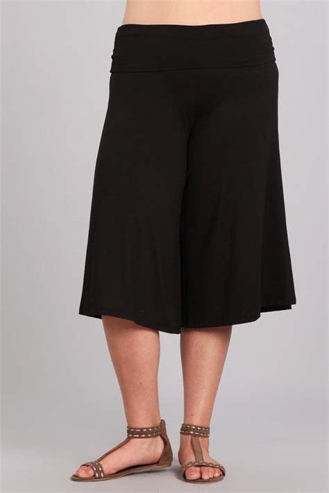 Chatoyant Plus Size Gauchos Jalynns Closet