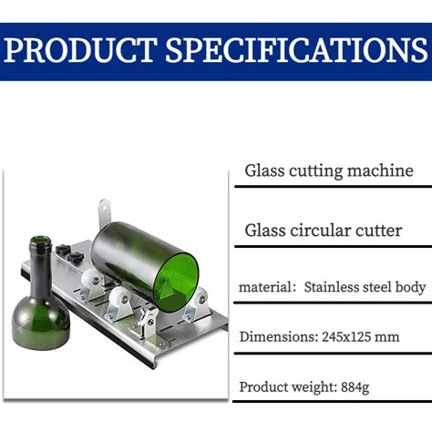 Glass Cutter Glass Bottle Cutter Cutting Tool Squa Grandado