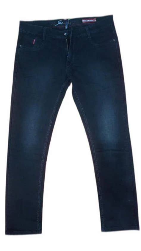 Plain Regular Fit Mens Denim Jeans Navy Blue At ₹ 450piece In New