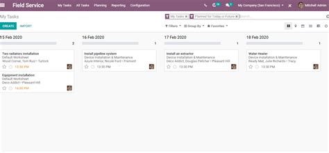 Field Service Module In Odoo 13