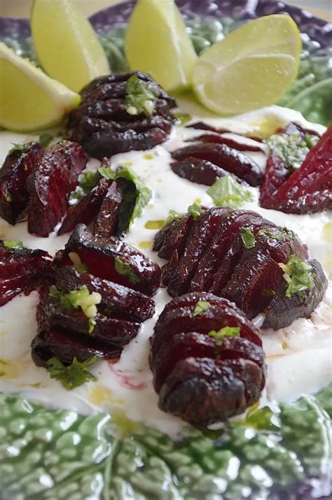Hasselback Roasted Beets In Lime Butter The Wine Lovers Kitchen