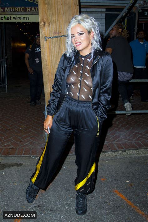 Lily Allen Leaves Nothing To The Imagination After Performing At Her