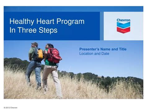 Ppt Healthy Heart Program In Three Steps Powerpoint Presentation