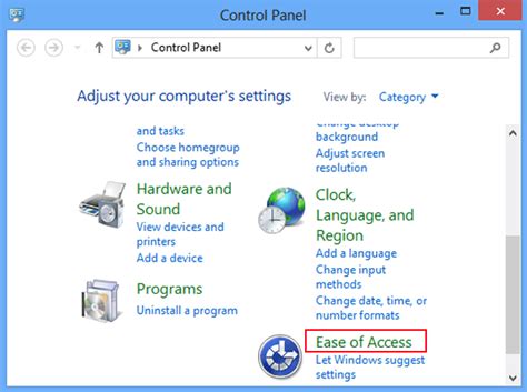 Turning Off Sticky Keys Windows Vista