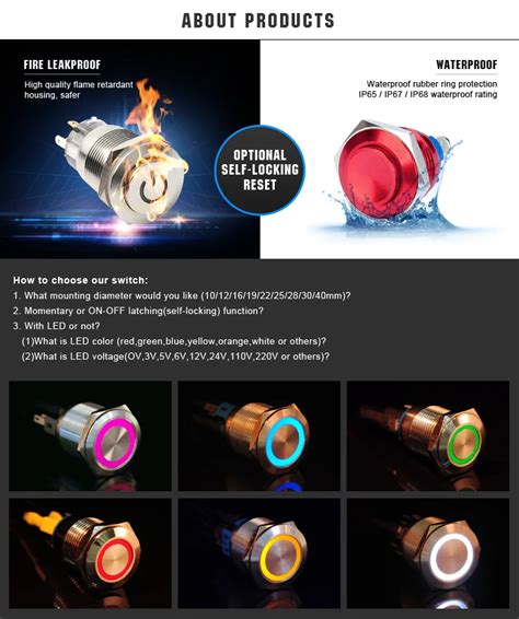 Abbeycon 2 Step Push Button Switch Buy 2 Step Push Button Switch Dome
