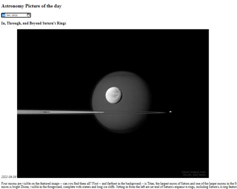 How To Get Data From Nasa Federal Agencies Using The Nasa Public Apis