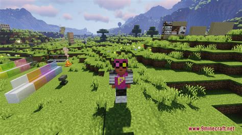 Deltarune Spamton Neo Armor Resource Pack 1minecraft