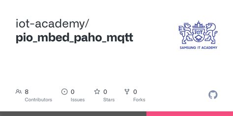 Github Iot Academy Pio Mbed Paho Mqtt