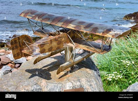 Norwegian Seaplane Type Mf11 No 346 A Sculpture By Jim Malcolm
