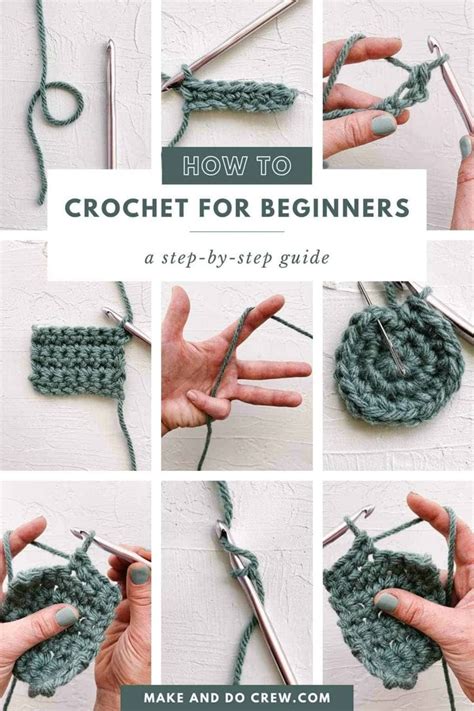 Single Crochet Step By Step Tutorial
