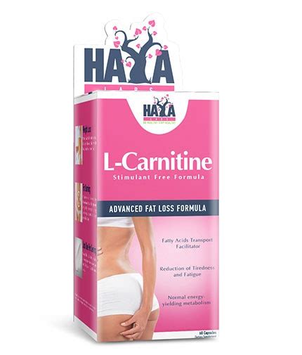L-Carnitine (Л-карнитин) 250мг. - поддържа здравословно тегло, капсули ...