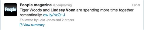 Tiger And Vonn Lindsey Vonn People Magazine Lolo Jones