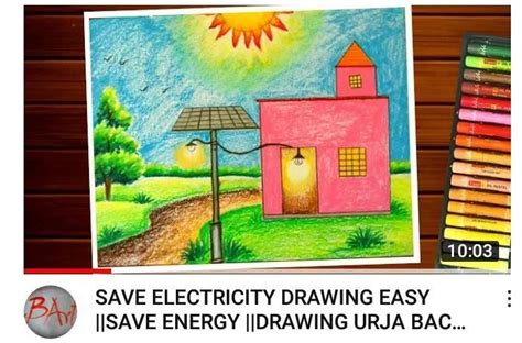 Pictures Of Save Energy Drawing
