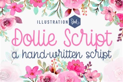 Dollie Script Font Dafont101