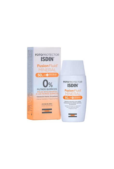Fotoprotector Isdin Fusion Fluid Mineral Spf50 X 50 Ml