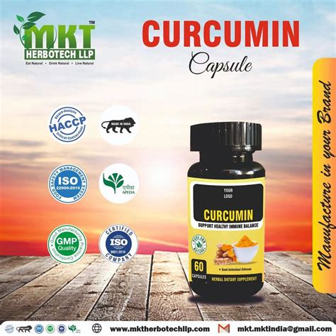 Curcumin Capsules At ₹ 75 Bottle Herbal Capsules In Jaipur Id