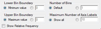 Set Up Histogram Bins