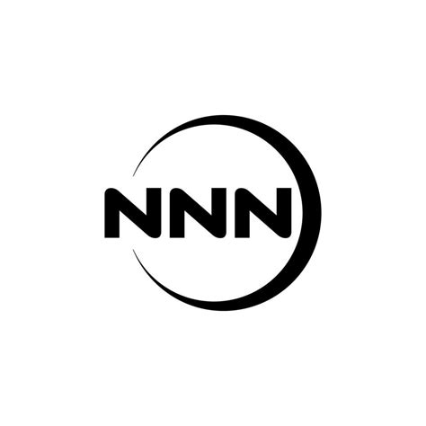 NNN Letter Logo Design In Illustration Vector Logo Calligraphy