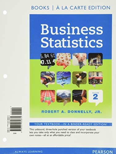 Business Statistics Student Value Edition Plus New Mylab Statistics
