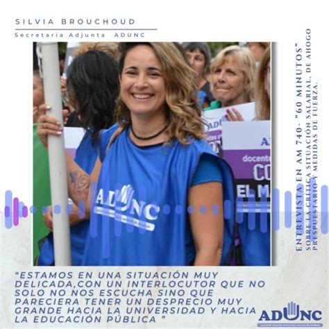 Stream Entrevista Silvia Brouchoud Por Am 740 By Adunc Listen Online For Free On Soundcloud