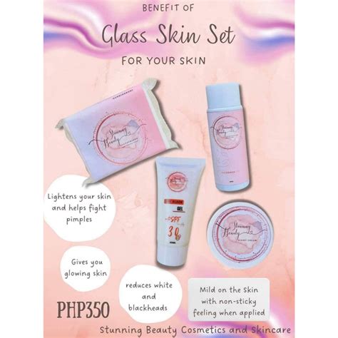 Stunning Beauty Glass Skin Set Shopee Philippines