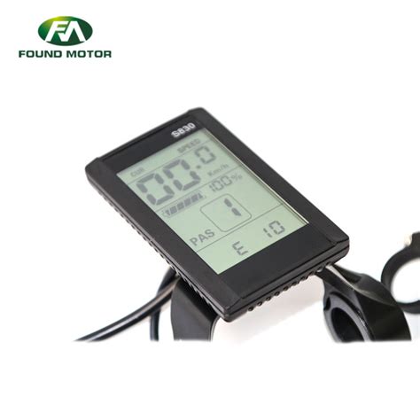 Electric Bicycle Parts Electric Bike Accessories Lcd Display S830 For