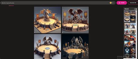 Wow Arena Themed Ai Images Fun Thread Btw Arenas World Of