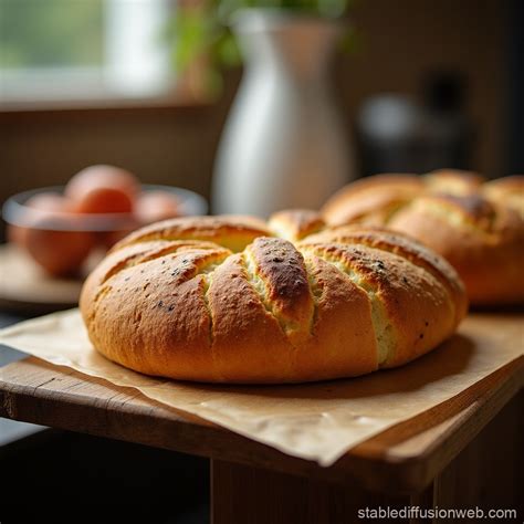 Artisanal And Rustic Bread Stable Diffusion Online