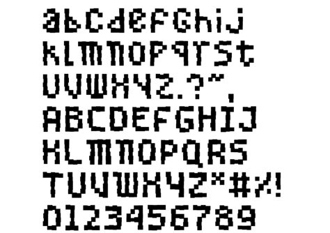 16 Bit Font Free Download 153 Truetype Ttf Opentype Otf Files