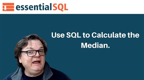 How To Use Sql To Calculate The Median Essential Sql Youtube