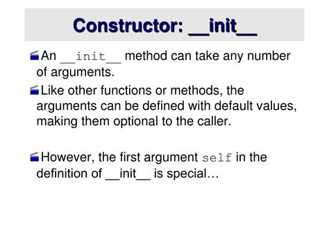 Ppt Object Oriented Programming In Python Defining Classes