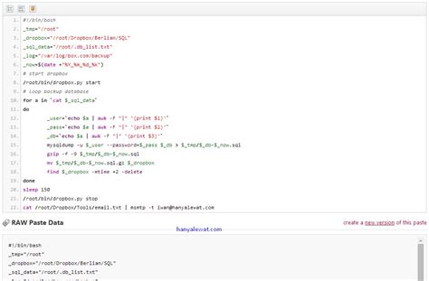 Tata Cara Menggunakan Pastebin Yang Benar Hanya Lewat