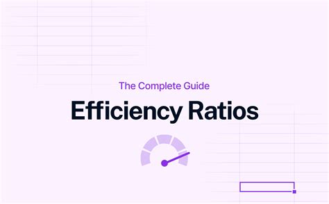 What Are Efficiency Ratios Formulas
