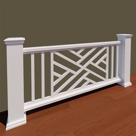 Chippendale Railing The Chippendale Stair Panel The Porch Company