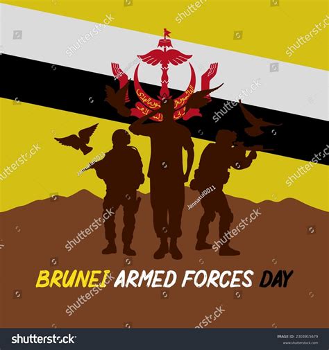 Royal Brunei Armed Forces Over 3 Royalty Free Licensable Stock