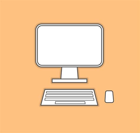 Download Computer Monitor Keyboard Royalty Free Stock Illustration Image Pixabay