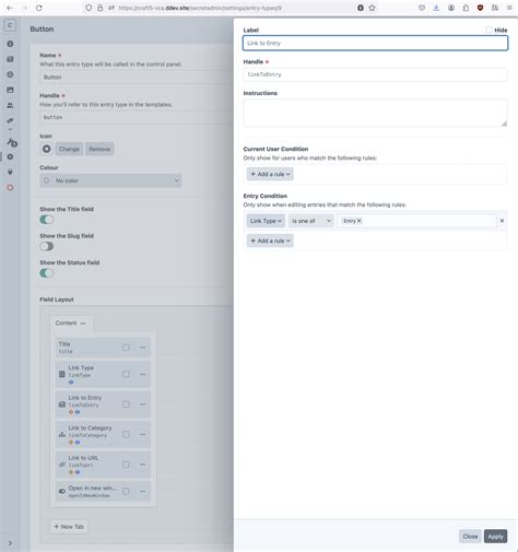 Control Panel Plugin Typed Link Field Alternative For Craft 5