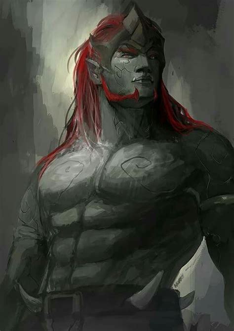Male Orc Monk Pathfinder Pfrpg Dnd Dandd D20 Fantasy Fantasy Character