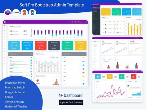 Soft Material Bootstrap Admin Web App Artofit
