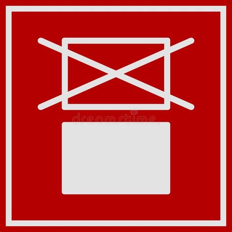 Do Not Stack Packaging Symbol Sign And Label Indicating That Items